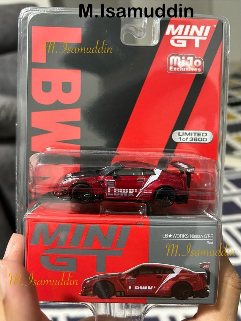 Mini GT R35 Lbwk Red Mijo Blister, Hobbies & Toys, Toys & Games on ...