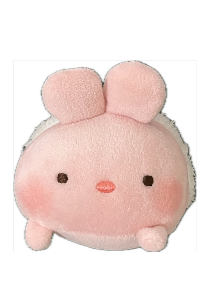 MINISO Pink Mini Stuffy, Hobbies & Toys, Toys & Games on Carousell
