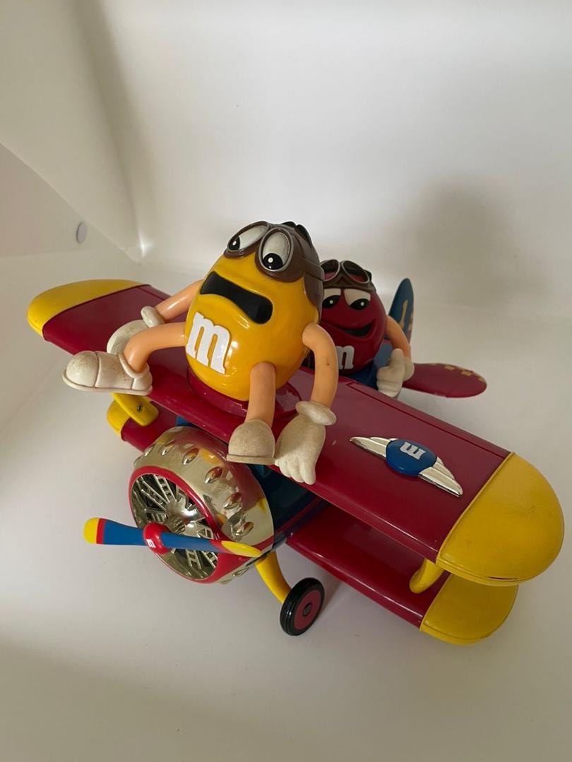 M&Ms Barnstorming Airplane Candy Dispenser Collectable, Hobbies & Toys ...