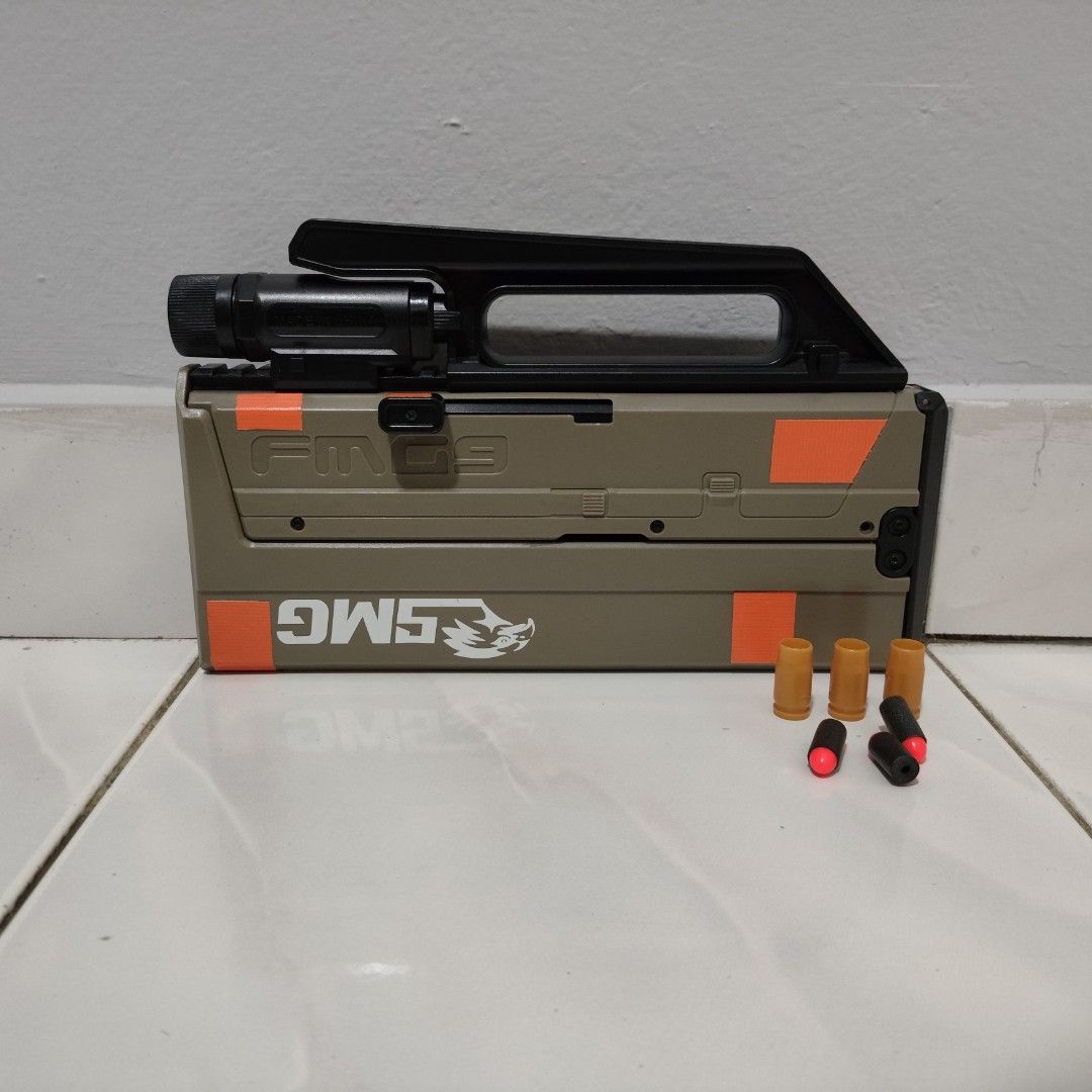Nerf FMG-9 RARE Blaster, Hobbies & Toys, Toys & Games on Carousell