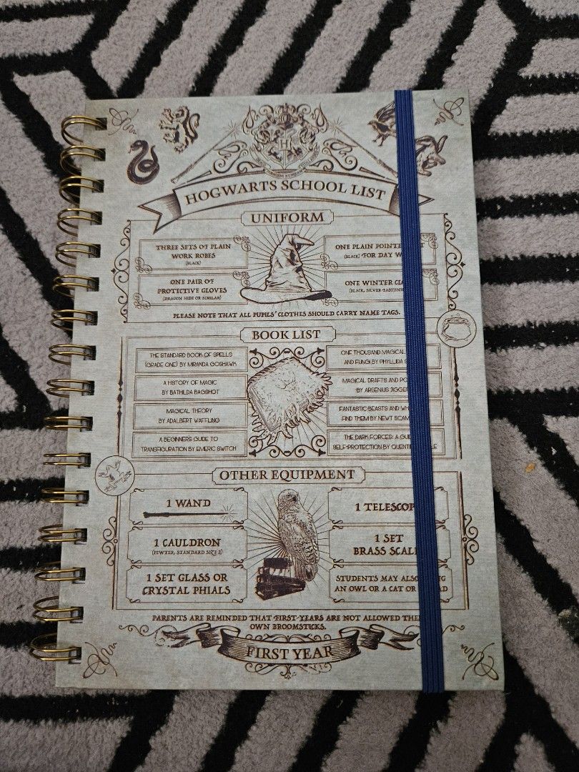 Notebook Harry Potter, Buku & Alat Tulis, Buku di Carousell