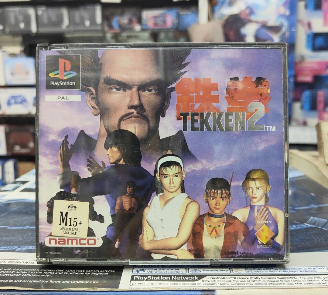 Playstation PS1 Tekken 2 ( PAL , Big Box Edition ), Video Gaming, Video ...