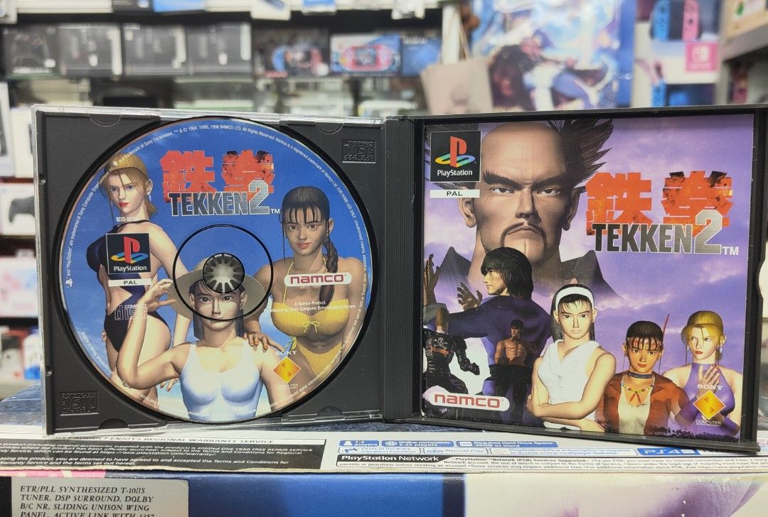 Playstation PS1 Tekken 2 ( PAL , Big Box Edition ), Video Gaming, Video ...