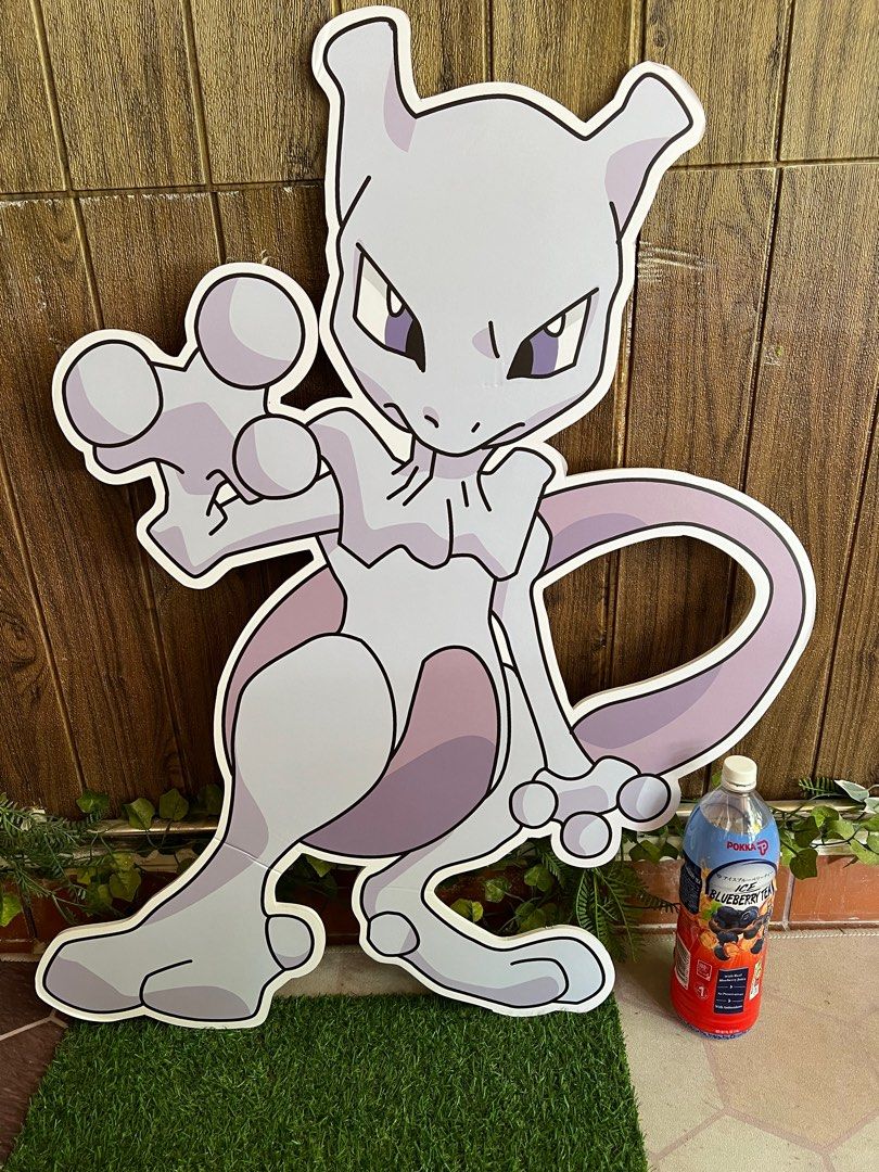 Pokemon Legendary Mewtwo Standee, Hobbies & Toys, Memorabilia ...