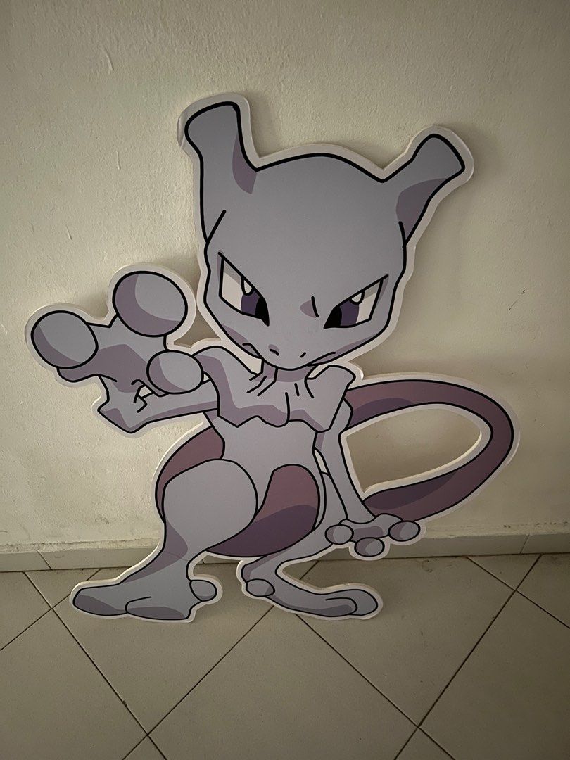 Pokemon Legendary Mewtwo Standee, Hobbies & Toys, Memorabilia ...