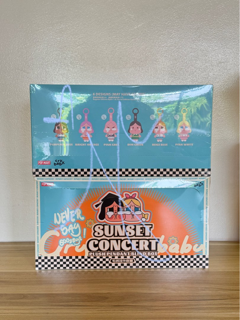 Popmart - Crybaby Sunset Concert, Hobbies & Toys, Toys & Games on Carousell