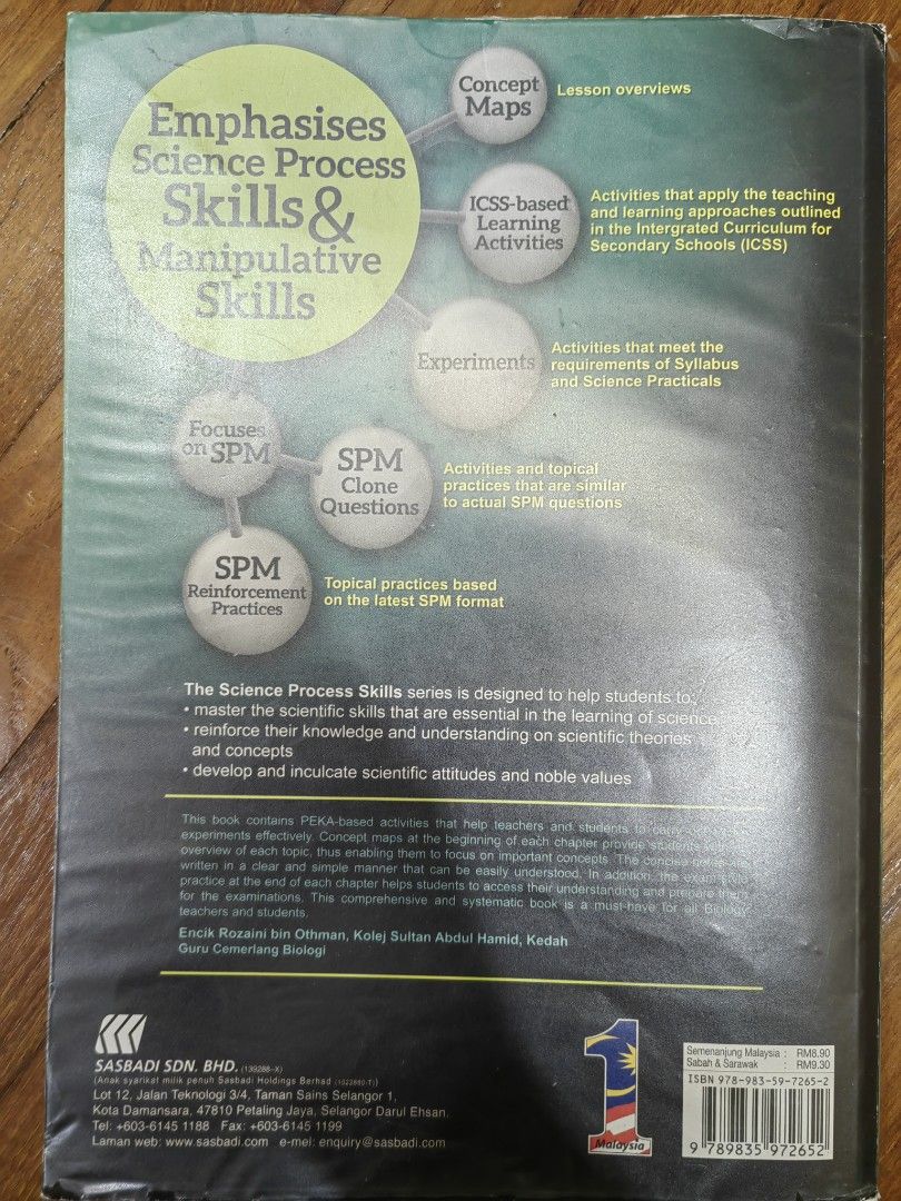 Practical science process skill Bio, Hobbies & Toys, Books & Magazines ...