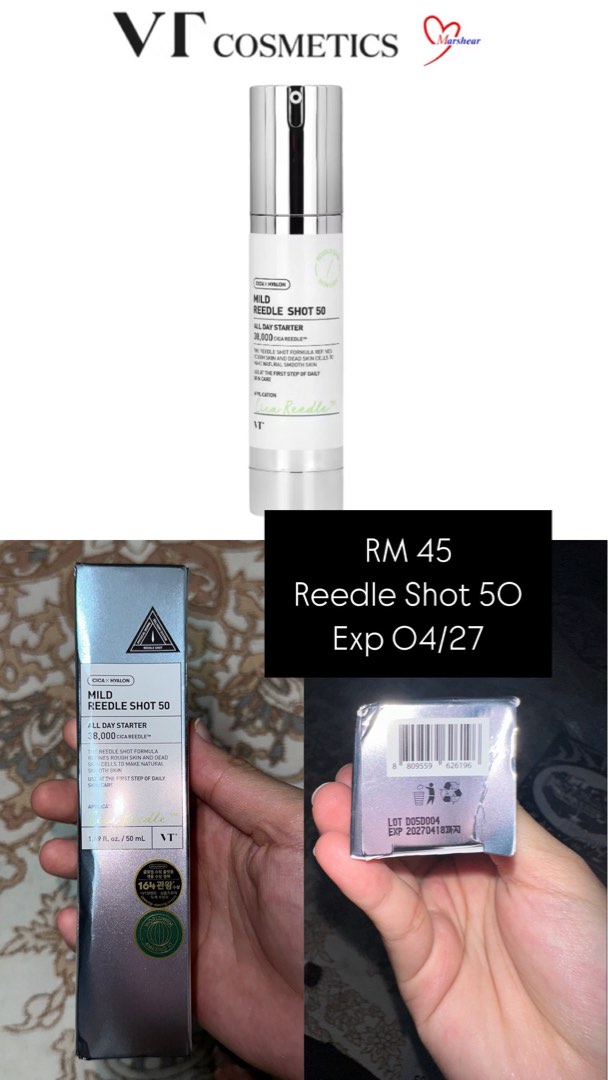 Reedle shot 50/100/300,PDRN essence 100, Cica Collegen mask, Beauty ...