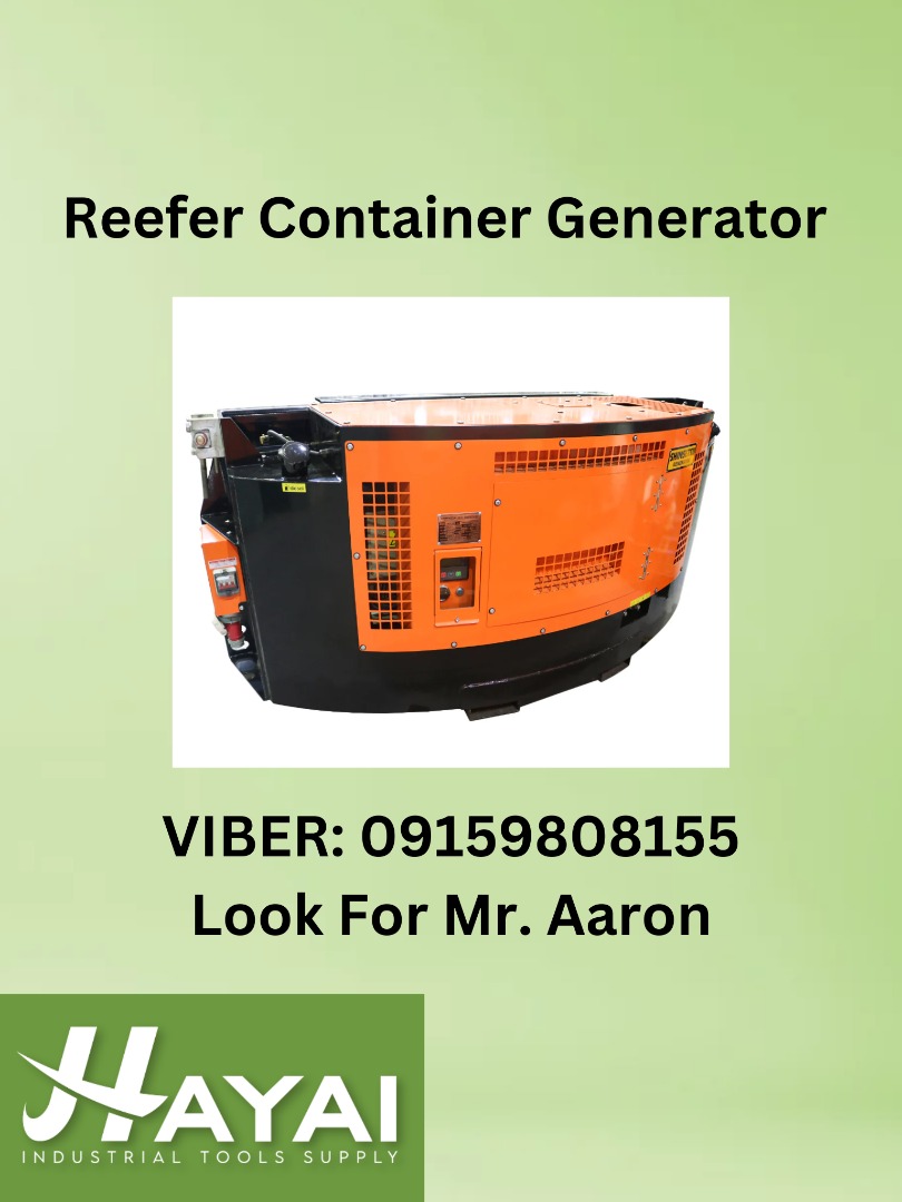Reefer Container Generator, Commercial & Industrial, Construction Tools ...