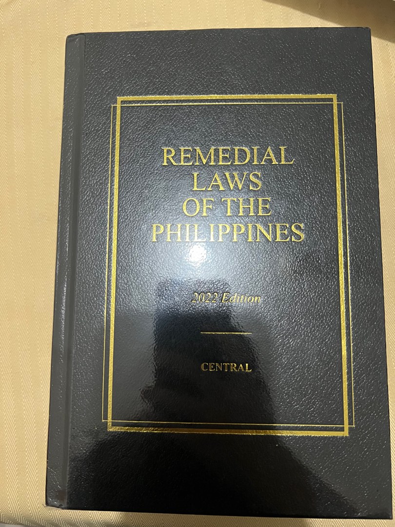 Remedial Law of the Philippines 2022, Hobbies & Toys, Books & Magazines ...