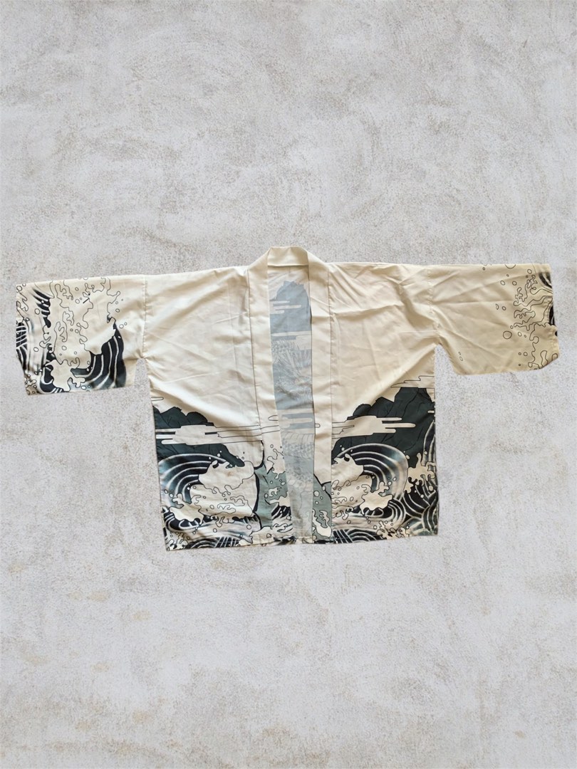 Retro Japanese Style Robe, Women's Fashion, Tops, Others Tops on Carousell