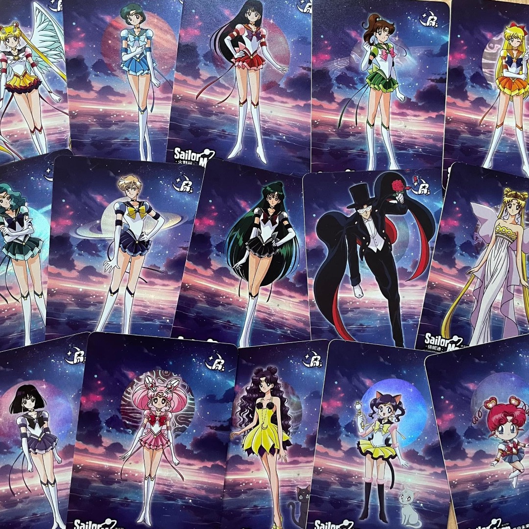 Sailor moon china card set a, Hobbies & Toys, Memorabilia ...
