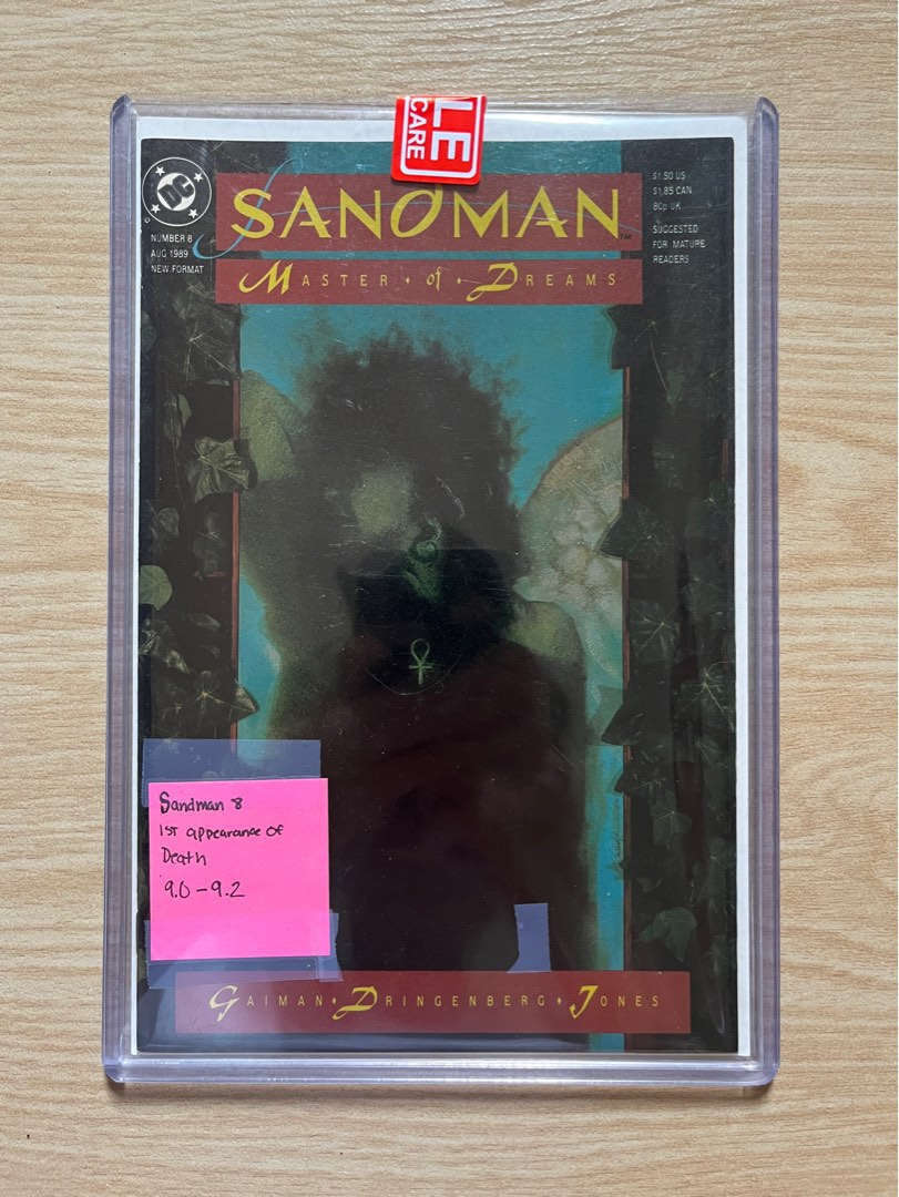 Sandman #8 - First Appearance of Death First Printing, Hobbies & Toys ...