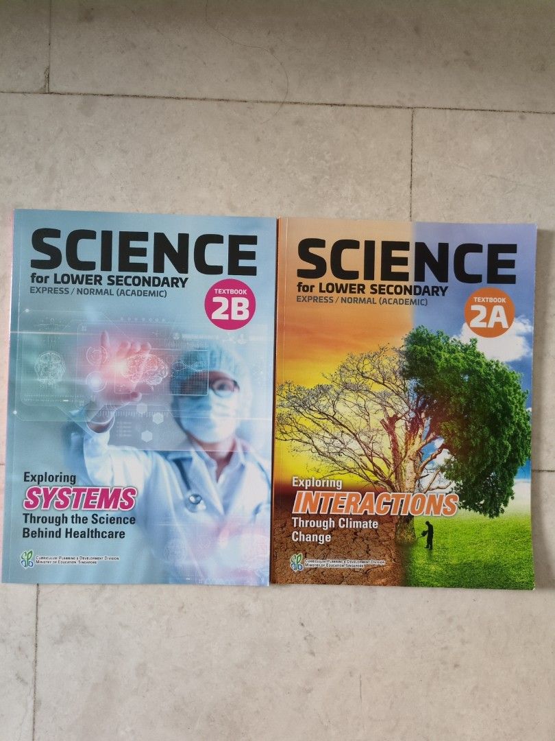 Sec 2 lower Secondary two textbook (sciences, history, FCE, Higher ...