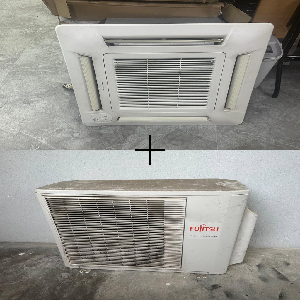 USED 2nd Hand AirCon Fujitsu Inverter AOAG24LAT Air Conditioner Fuji ...