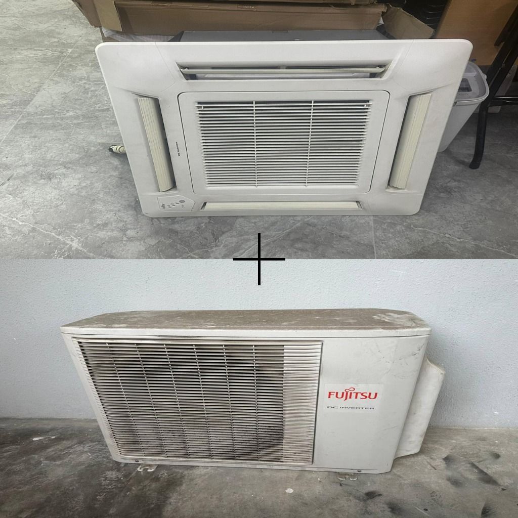 USED 2nd Hand AirCon Fujitsu Inverter AOAG24LAT Air Conditioner Fuji ...