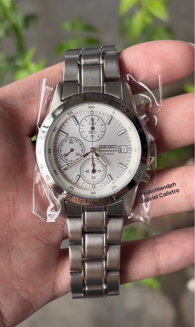 Seiko chronograph SBTQ039, Luxury, Watches on Carousell