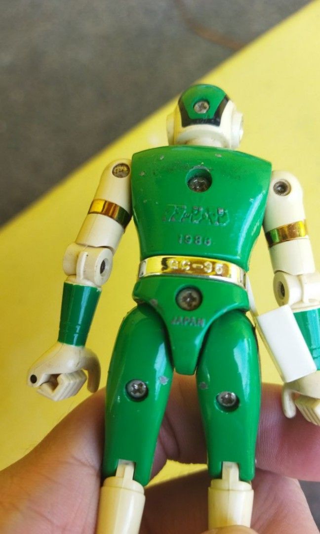 Sentai Power Rangers Flash man Green, Hobbies & Toys, Toys & Games on ...