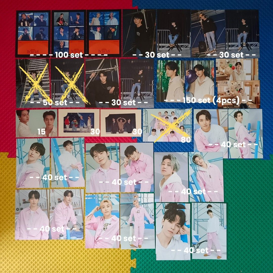 SEVENTEEN SVT Assorted Postcard Postcards Mini Posters Poster Merch S ...