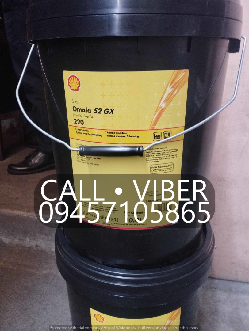 SHELL INDUSTRIAL GEAR OIL, Commercial & Industrial, Construction ...