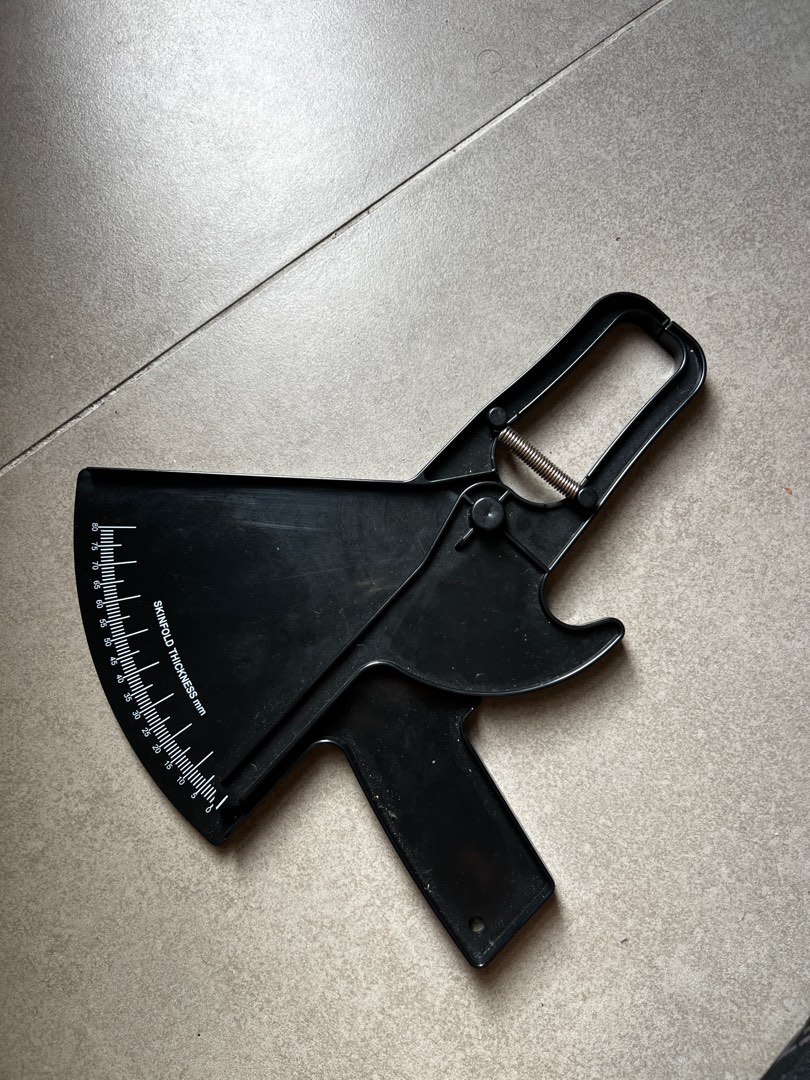 Skinfold caliper - measuring body fat %, Sports Equipment, Other Sports ...