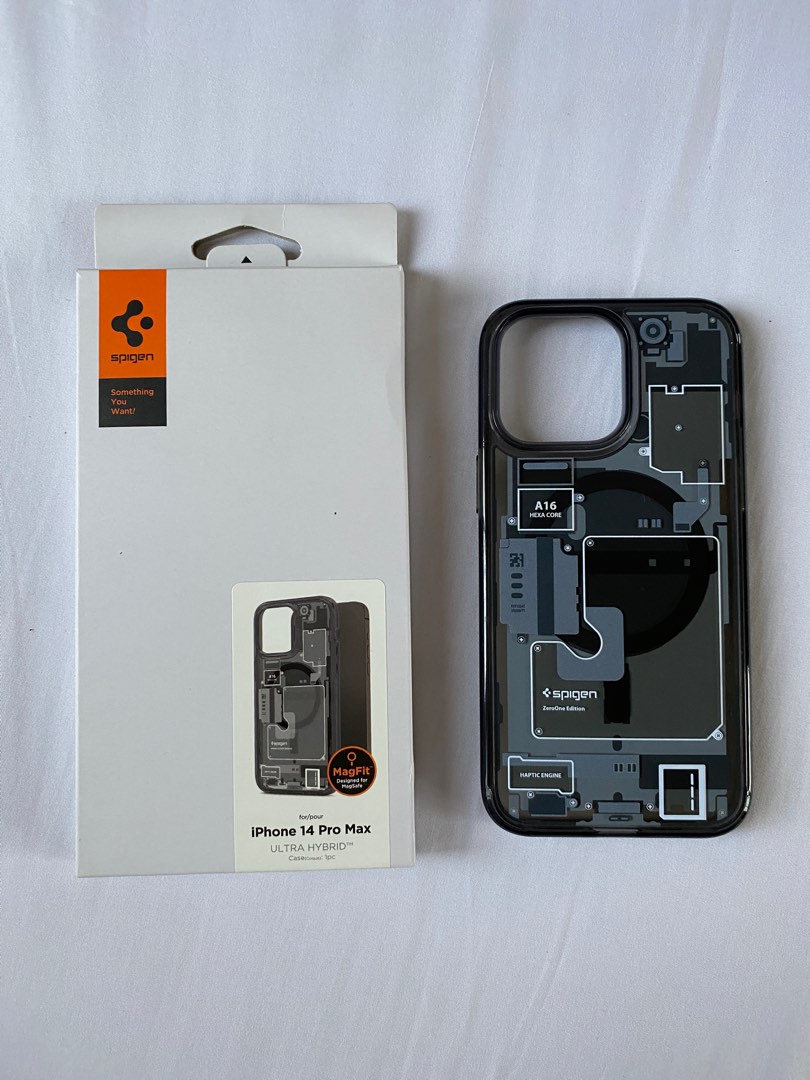 Spigen Ultra Hybrid Zero One iPhone 14 Pro Max, Mobile Phones & Gadgets ...