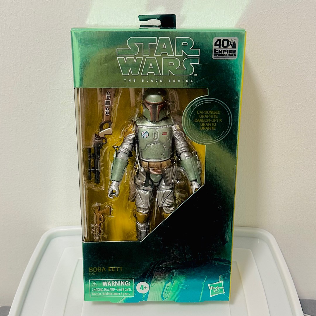 Star Wars Black Series Boba Fett Carbonized Graphite (MISB NEW ...