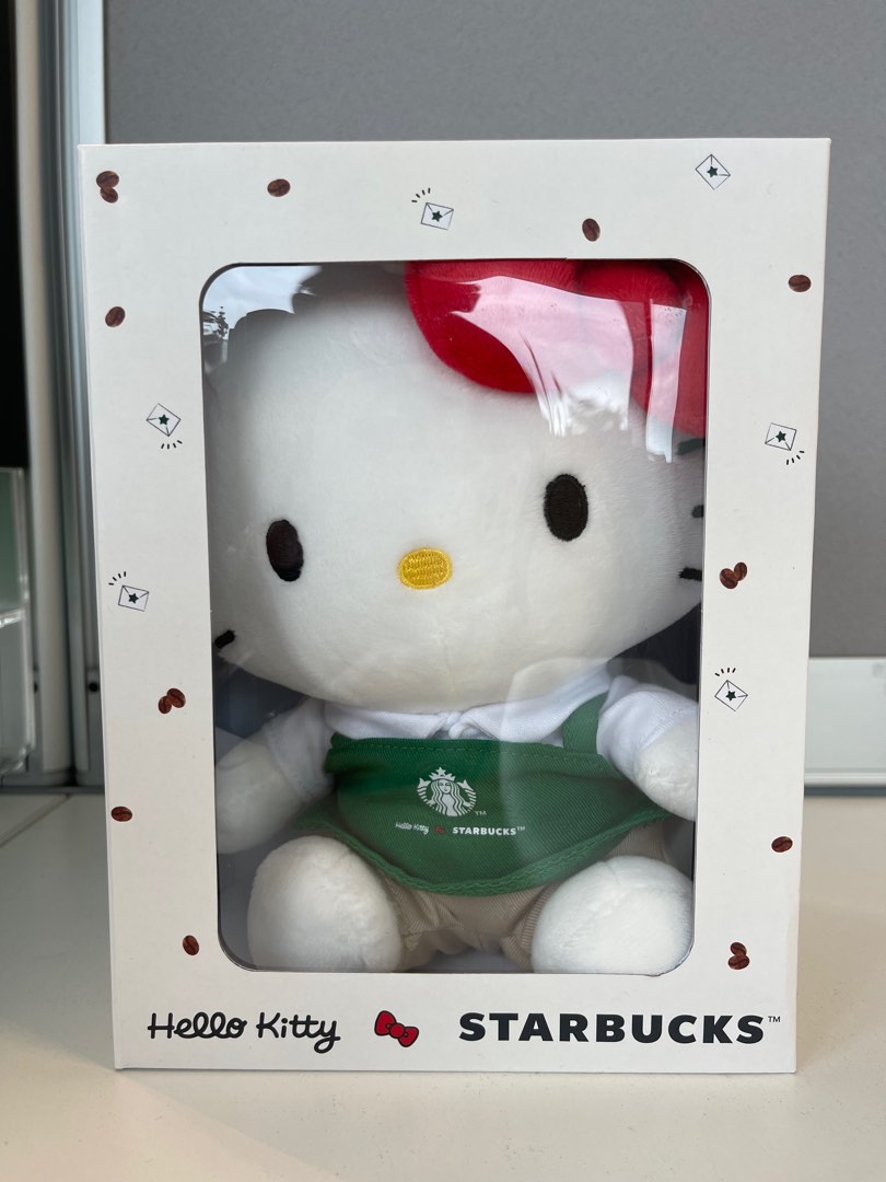Starbucks Hello Kitty Plush, Hobbies & Toys, Memorabilia & Collectibles ...