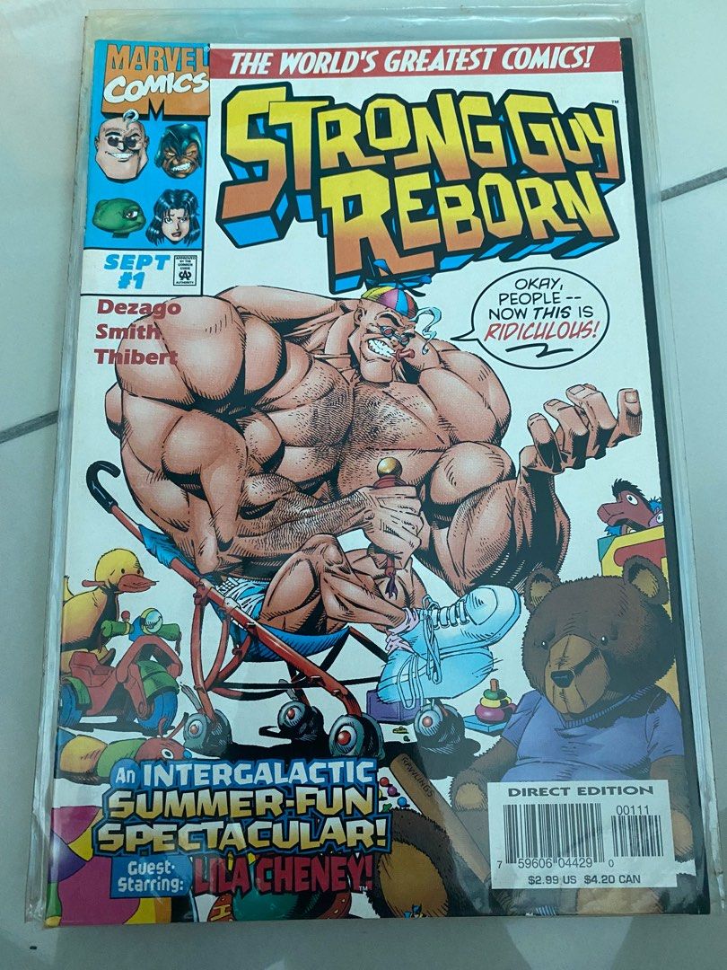 Strong Guy Reborn #1 (1997), Hobbies & Toys, Books & Magazines, Comics ...