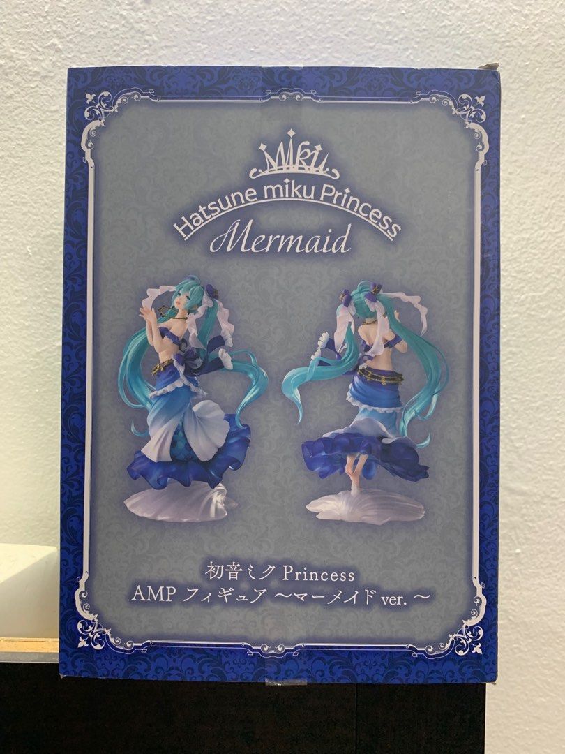 【TAITO AMP】Hatsune Miku Mermaid Princess Figure 初音未来人鱼姬手办模型, Hobbies ...