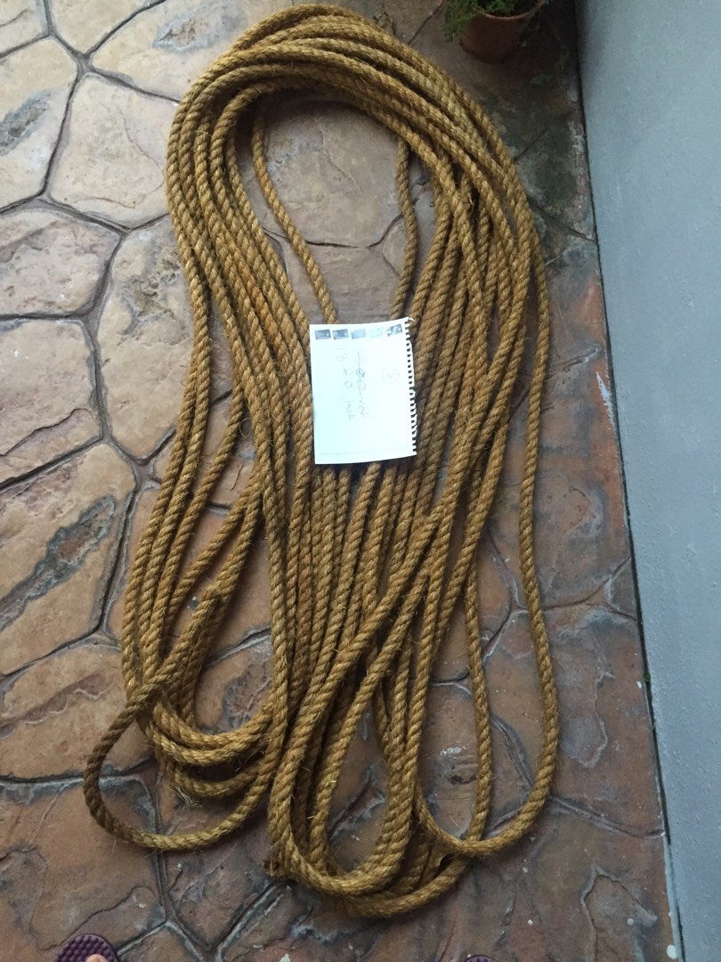 Tali guni Tali kerbau Manila Rope, Furniture & Home Living, Home Decor ...