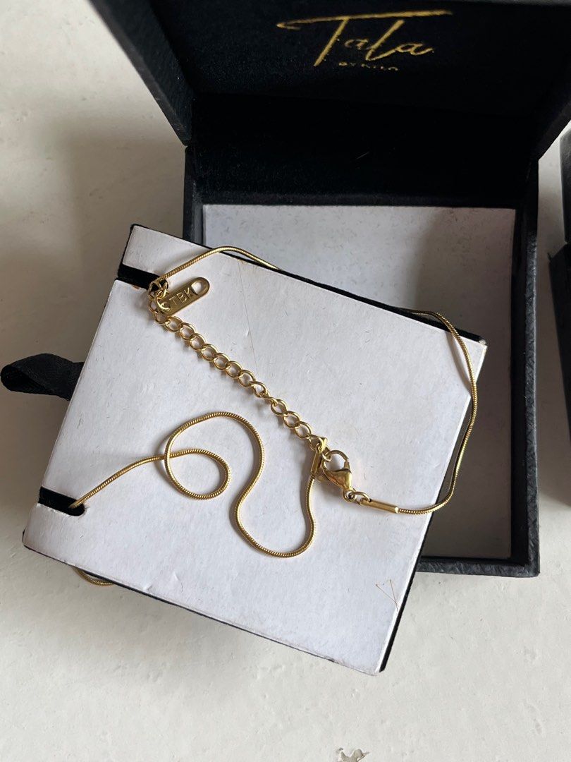 tbk tala by kyla dainty star necklace with FREE tbk gold ring, Women's ...