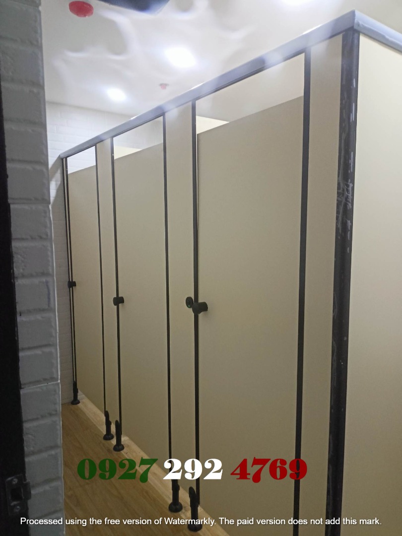 Toilet Partition Phenolic Board 12 mm with PWD, Slop Sink, Urinal ...