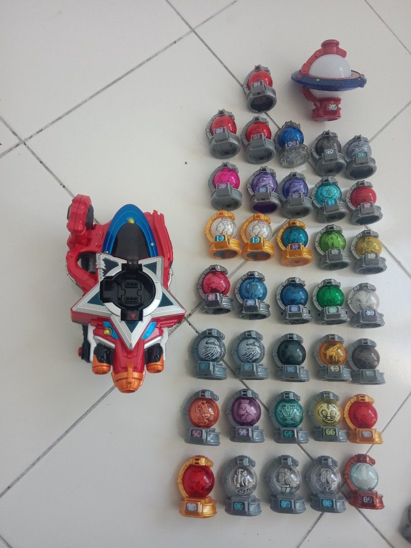 Uchuu Sentai Kyuranger - DX Seiza Blaster with Kyutama (Sets), Hobbies & Toys, Toys & Games on ...