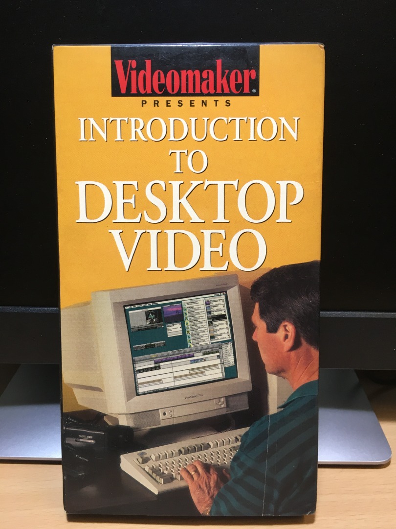 VHS - Videomaker Presents Introduction To Desktop Video, Hobbies & Toys ...