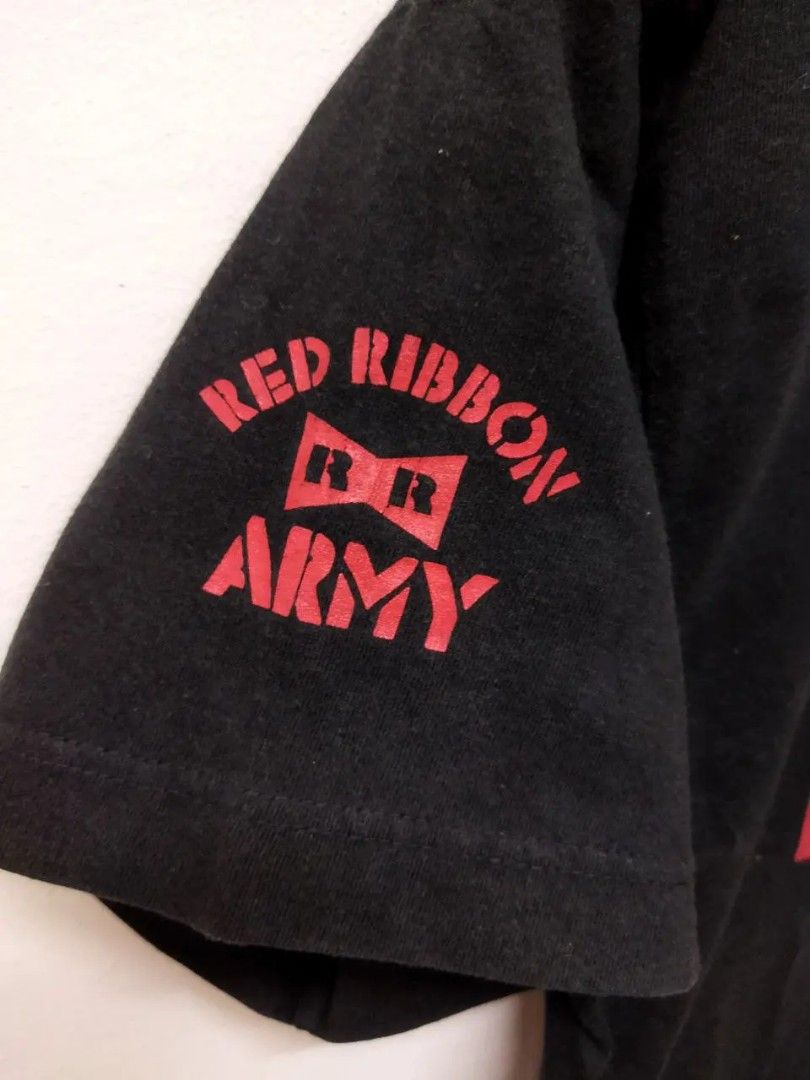 VINTAGE COSPA DRAGON BALL RED RIBBON ARMY TSHIRT, Men's Fashion, Tops ...