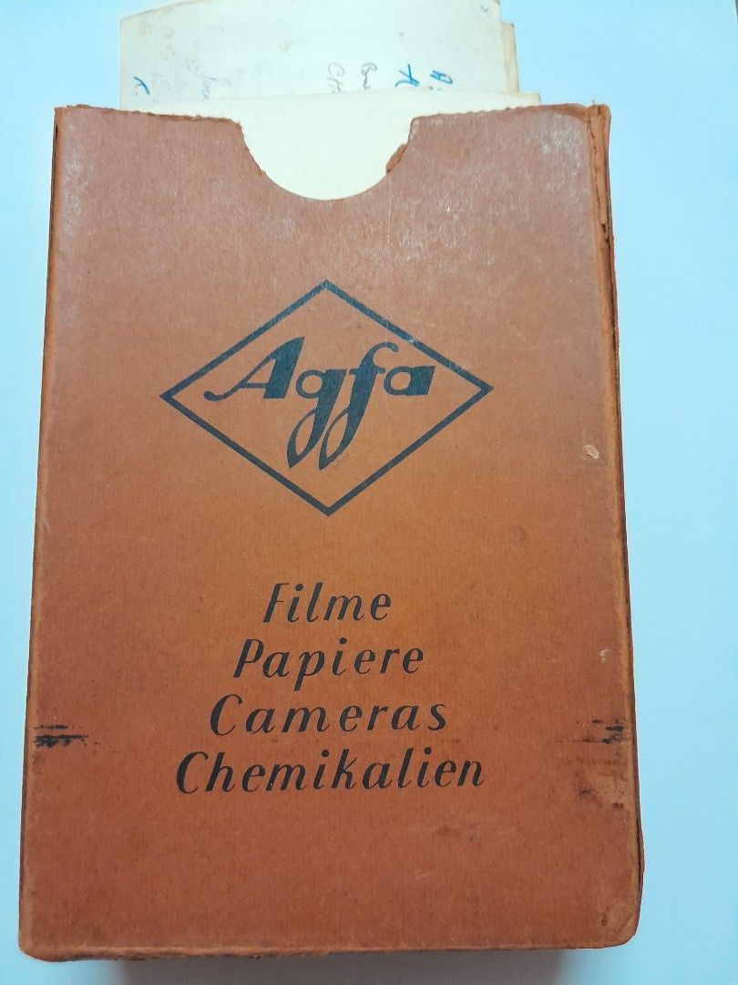 Vintage kotak bekas gambar Agfa, Hobbies & Toys, Collectibles ...