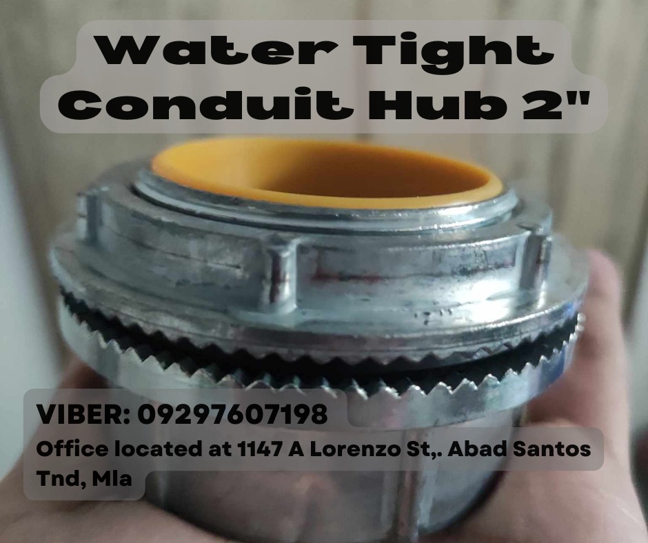 Water Tight Conduit Hub 2", Commercial & Industrial, Construction Tools ...