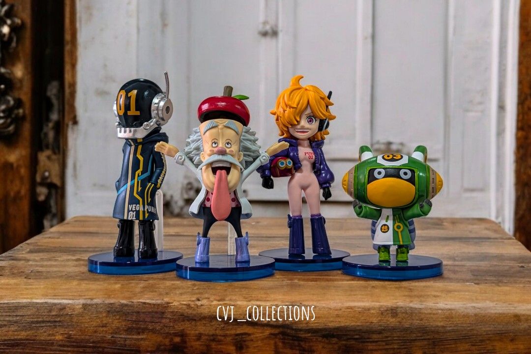 WCF One Piece Vegapunk Shaka, Stella, Lilith & Edison, Hobbies & Toys ...