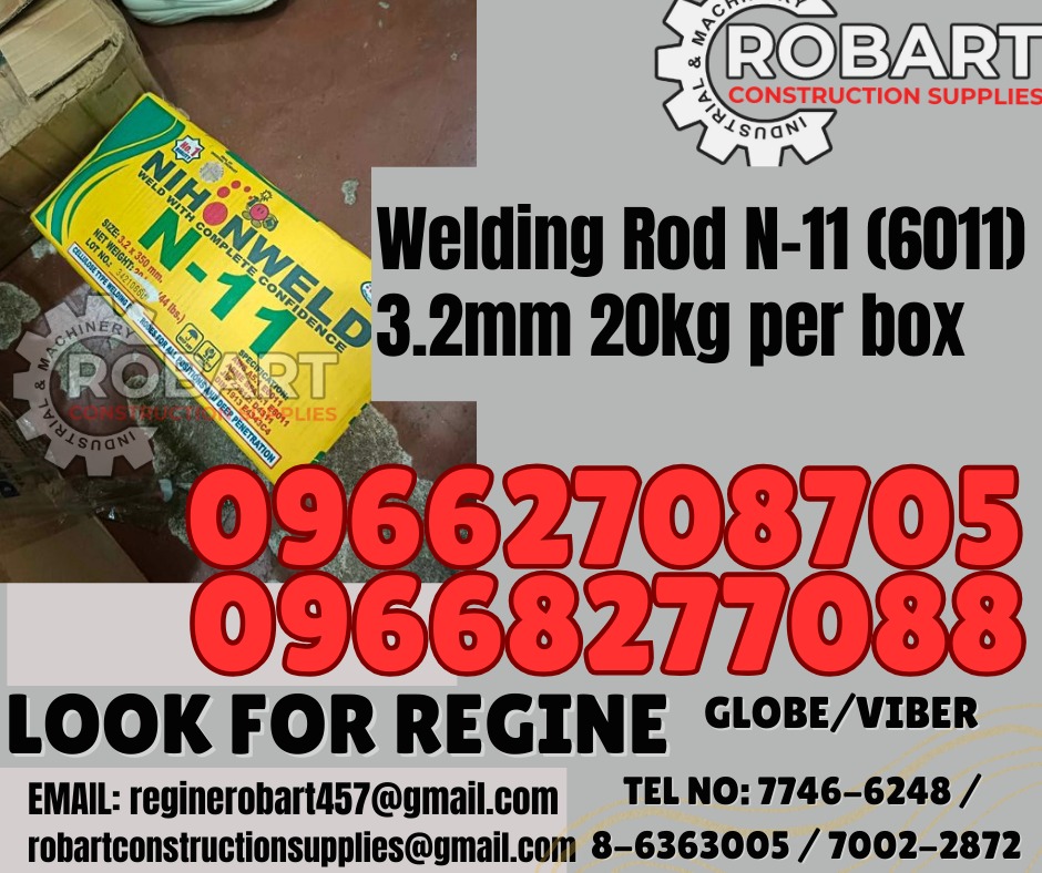 Welding Rod N-11 (6011) 3.2mm 20kg per box, Commercial & Industrial ...