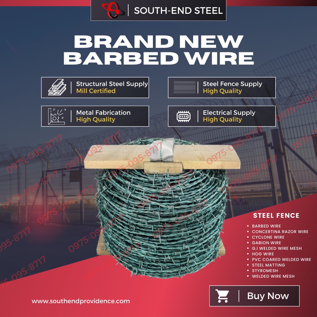 Wholesale Industrial Barbed Wire 25 kgs - Cyclone Wire - Hog Wire ...