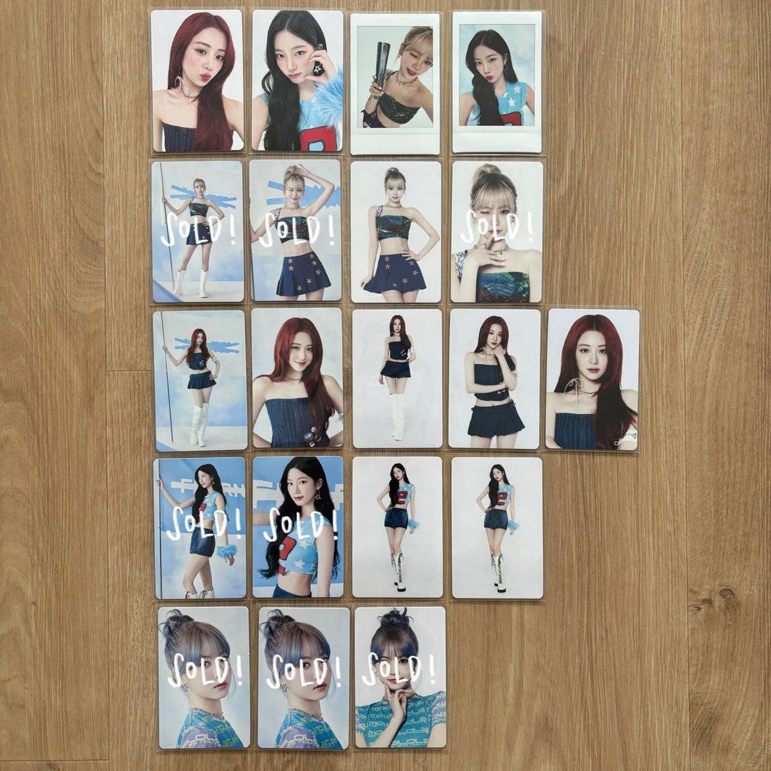 [WTS] LE SSERAFIM Fearnada Japan 2024 photocards - chaewon, yunjin ...
