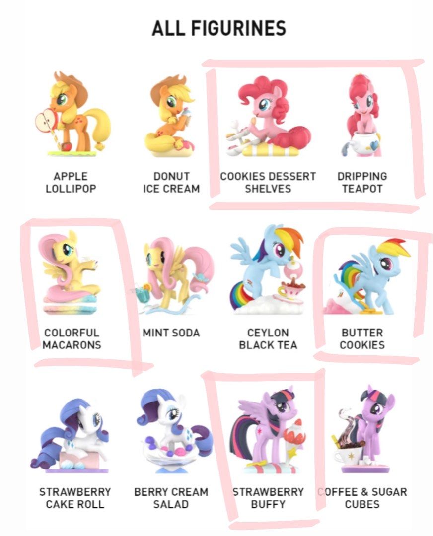 wtt popmart mlp applejack donut, Hobbies & Toys, Toys & Games on Carousell