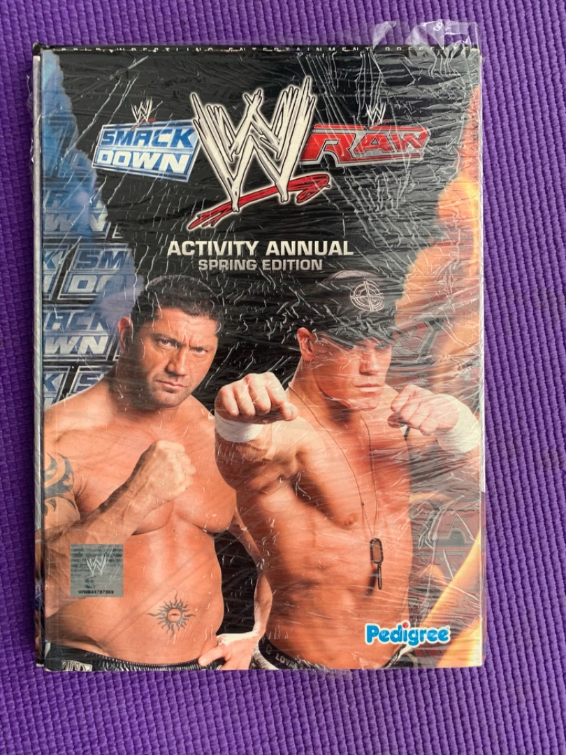 WWE Activity Annual 2007 (Spring Edition) & WrestleMania 25th ...