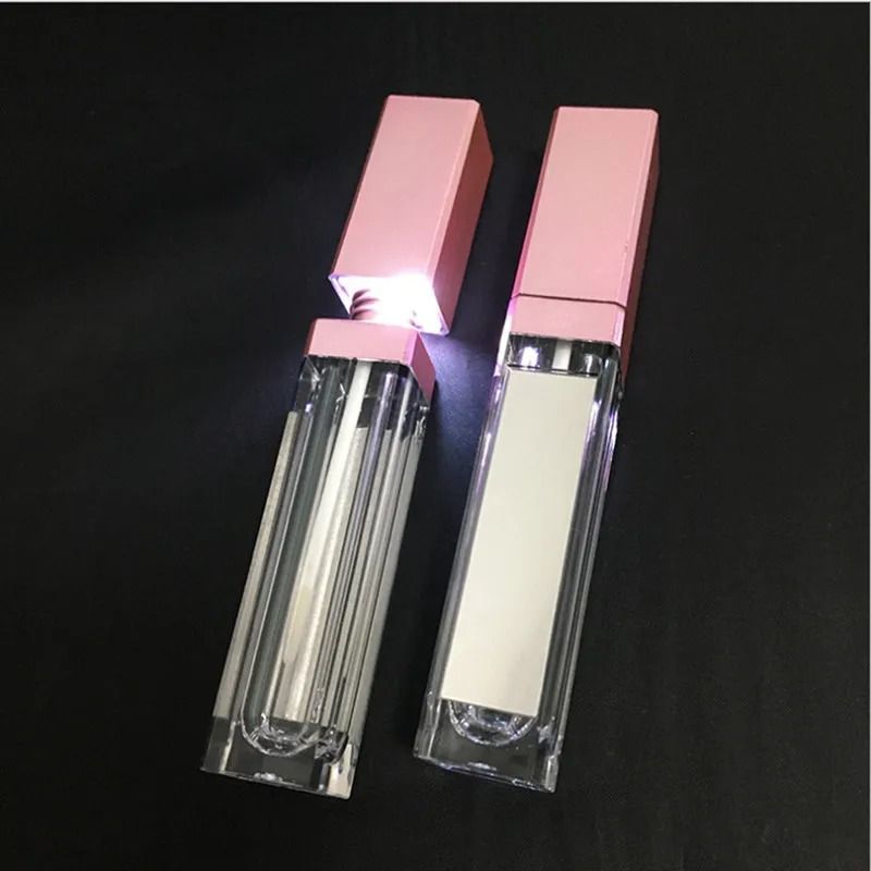 10-100pcs Empty Lip Gloss Tubes With Mirror LED Lipgloss Bottles ...