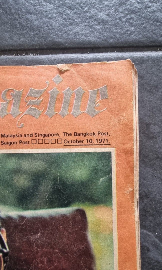 1970s Tun Razak ASIAN WEEK Magazine Rare, Everything Else, Others on ...