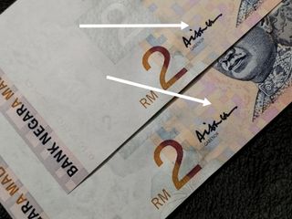 Malaysia VF RM50 Zeti AB 0055500 Merdeka 50th Anniversary Independence ...