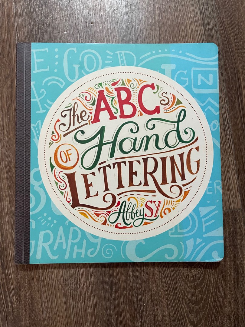 ABC Hand Lettering by Abbey Sy, Hobbies & Toys, Stationary & Craft ...