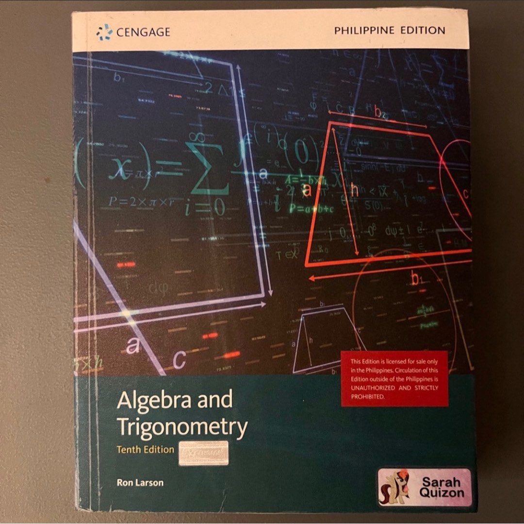 Algebra and Trigonometry (10th Ed) | Cengage Learning, Hobbies & Toys ...