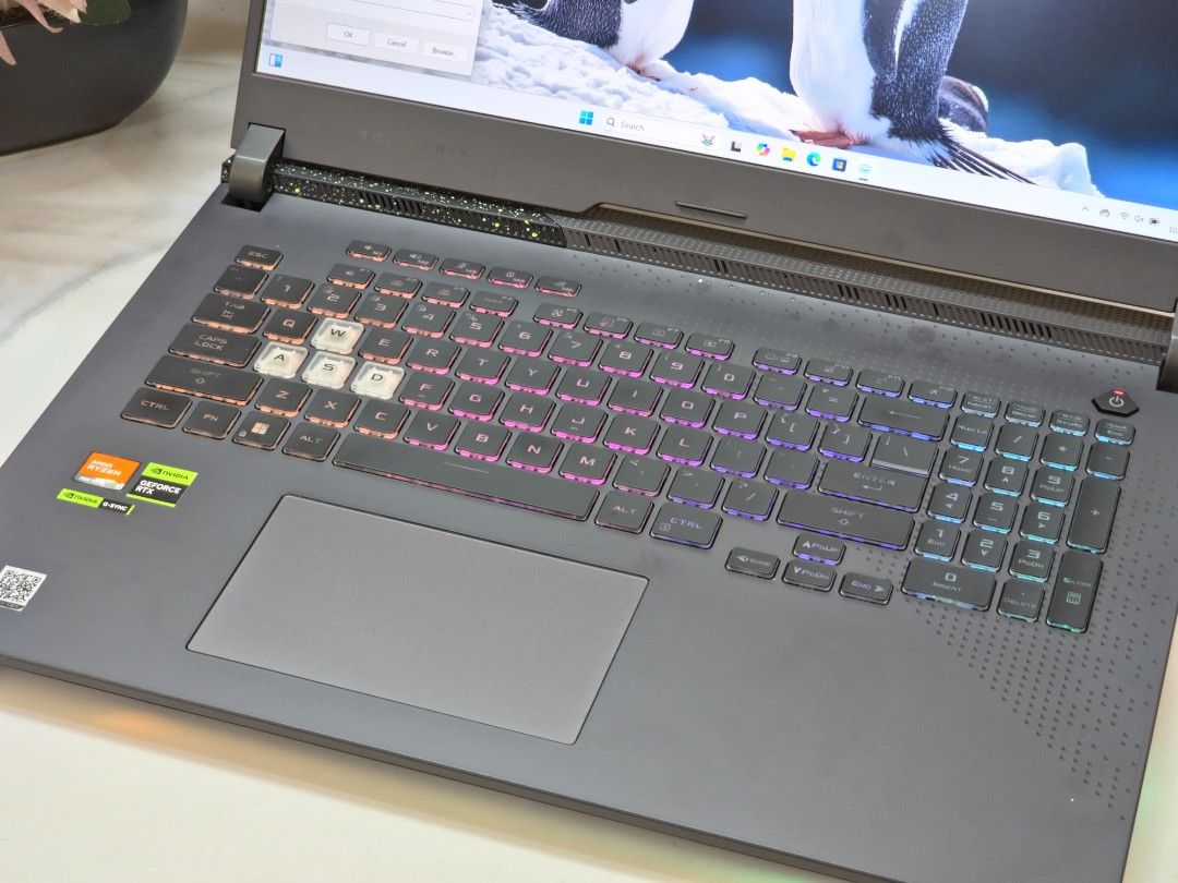 Asus Rog Strix G17 G713PV AMD Ryzen 9 7845HX 16GB RAM 1TB SSD 17.3 inch ...